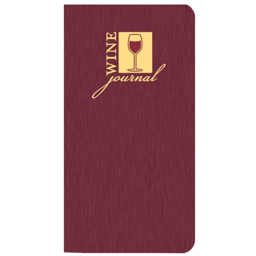 Wine Journal w/ Shimmer Cover – Wine Logo Gifts